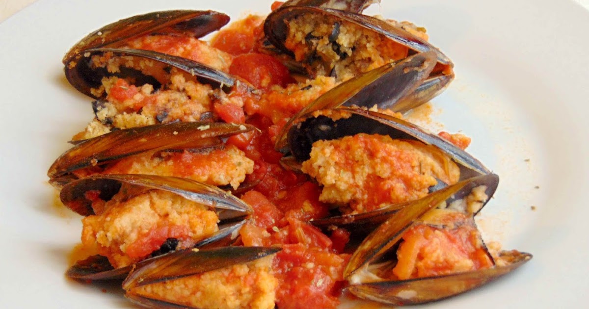 Moules farcies à la mode de Brindisi