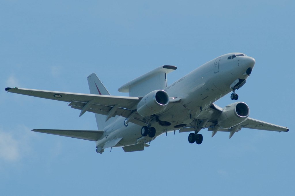Central Queensland Plane Spotting: RAAF Boeing B737-7ES / E-7A ...