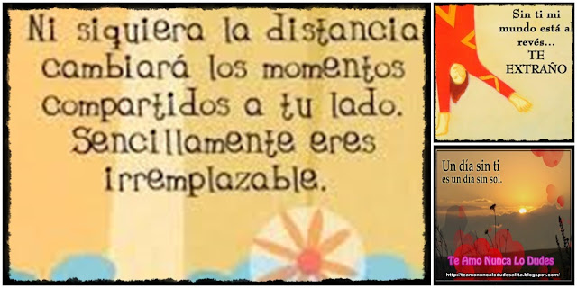 Frases para el Corazón : MI AMOR YO SIN TI NO SERIA LA MISMA, TU AMOR ...