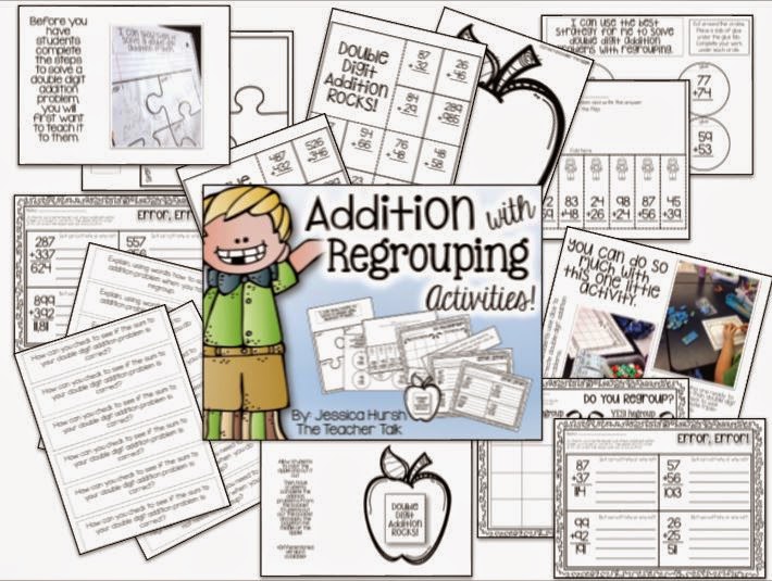 Addition with Regrouping! - The Teacher Talk
