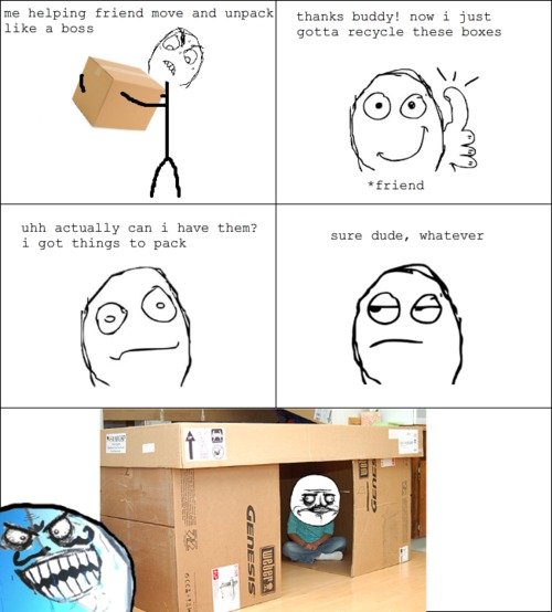 I got things to pack