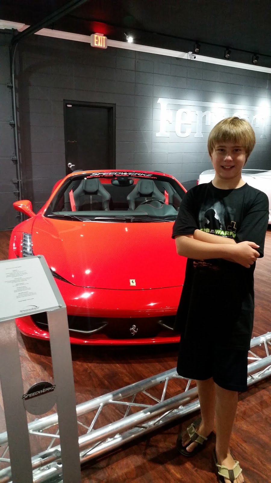 Life as a Homeschool Mom: Speedwerkz Exotic Car Museum