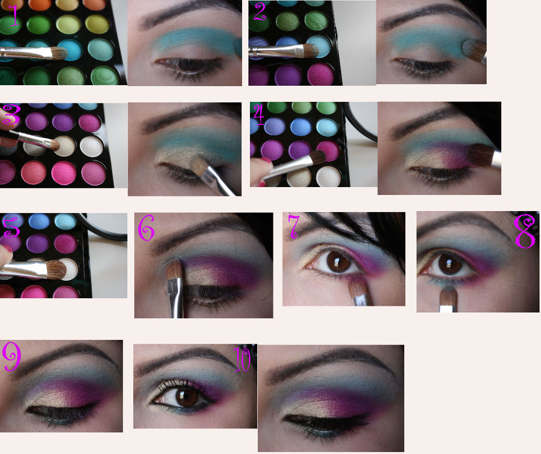 "COLORFUL SPRING" MAKE-UP LOOK (Using BH cosmetics)