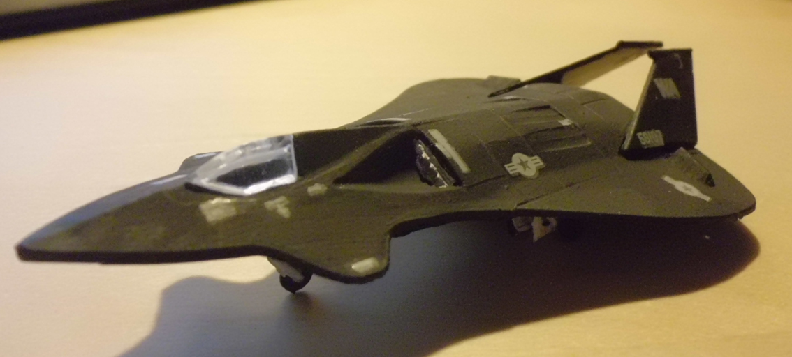 Modelismo Aeronáutico Gustavo Z. Arriaga: F-19 Stealth Fighter