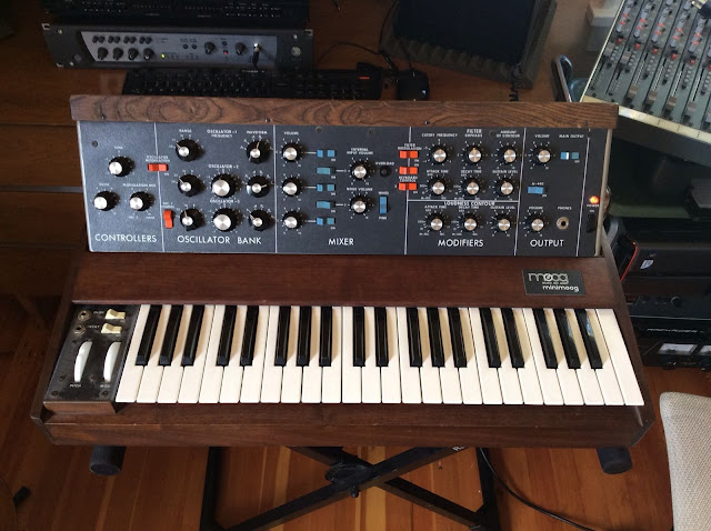 MATRIXSYNTH: Original Vintage c 1973 MOOG MINIMOOG & Toucan