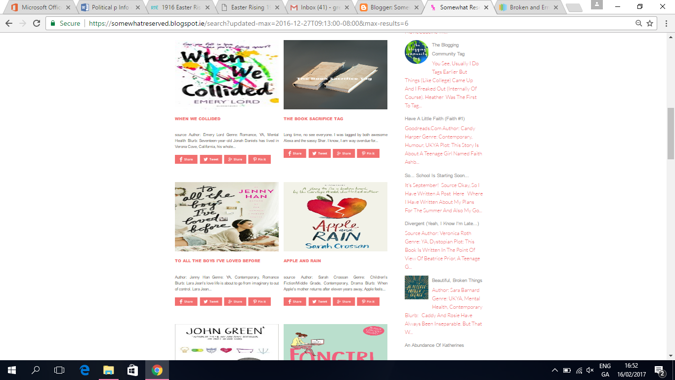 "Blogging This" Template is somewhat messed up at the front page ...