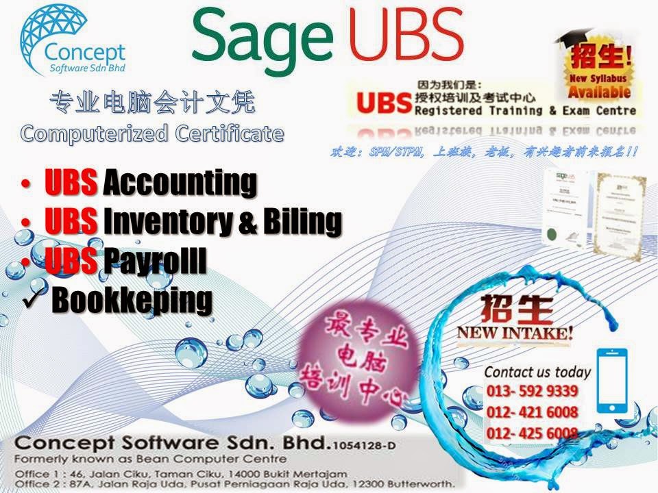 UBS Software Training Course