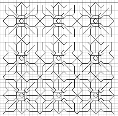 Imaginesque: Blackwork Flower Patterns