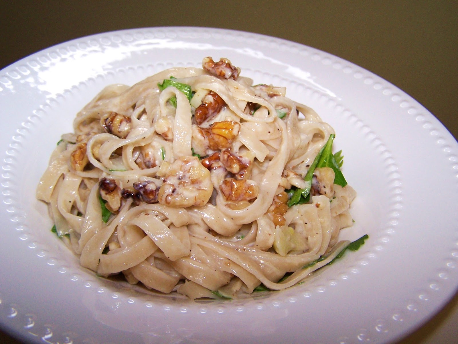 EZ Gluten Free: Pasta with Walnuts