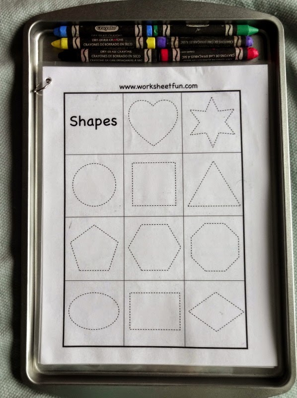 Mom's Tot School: Squares