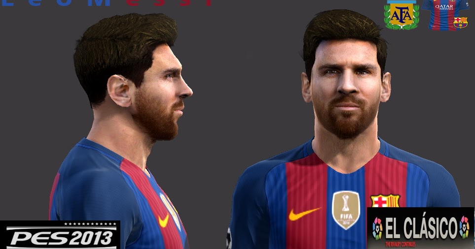 pes-modif: PES 2013 Messi face by matteo_99Facemaker