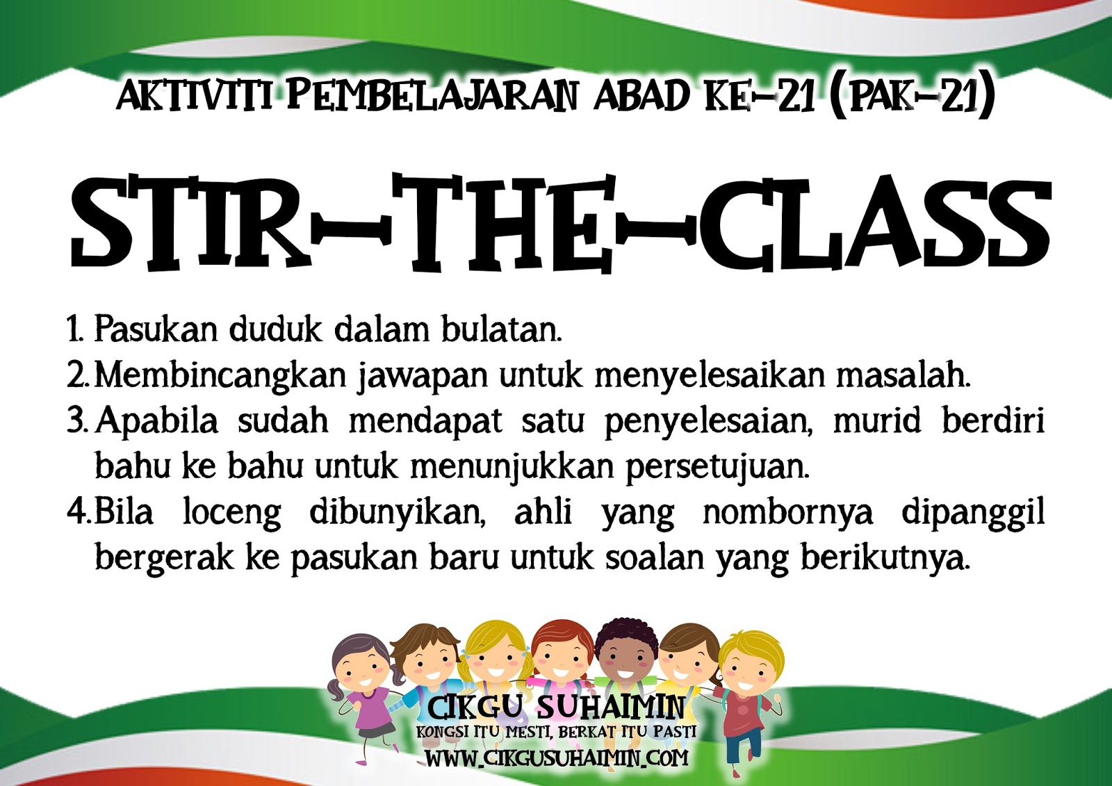 47 Aktiviti Pembelajaran Abad ke-21 (PAK-21) dengan Grafik yang Menarik
