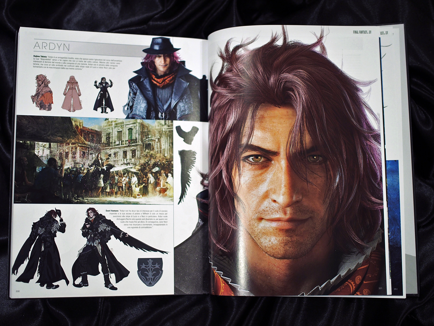 Daft Bunziblogger: FINAL FANTASY XV CHARACTER DESIGN BY ROBERTO FERRARI ...