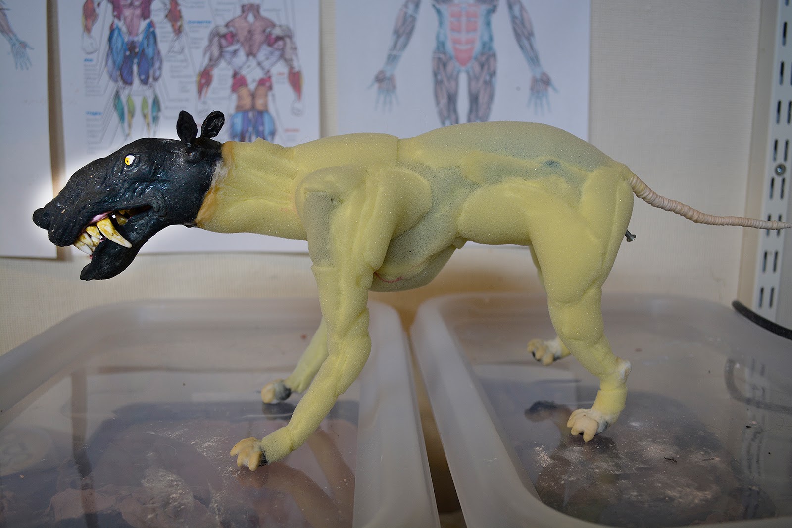 The Lone Animator: The Age of Invention: Mammoth and Dog Monster