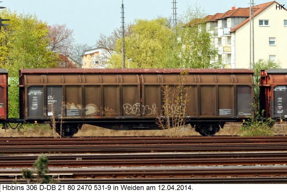 Eisenbahnfreund aus der Oberpfalz: Hbbins 306.