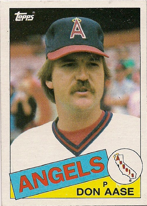 1985 Topps: #86 - Don Aase