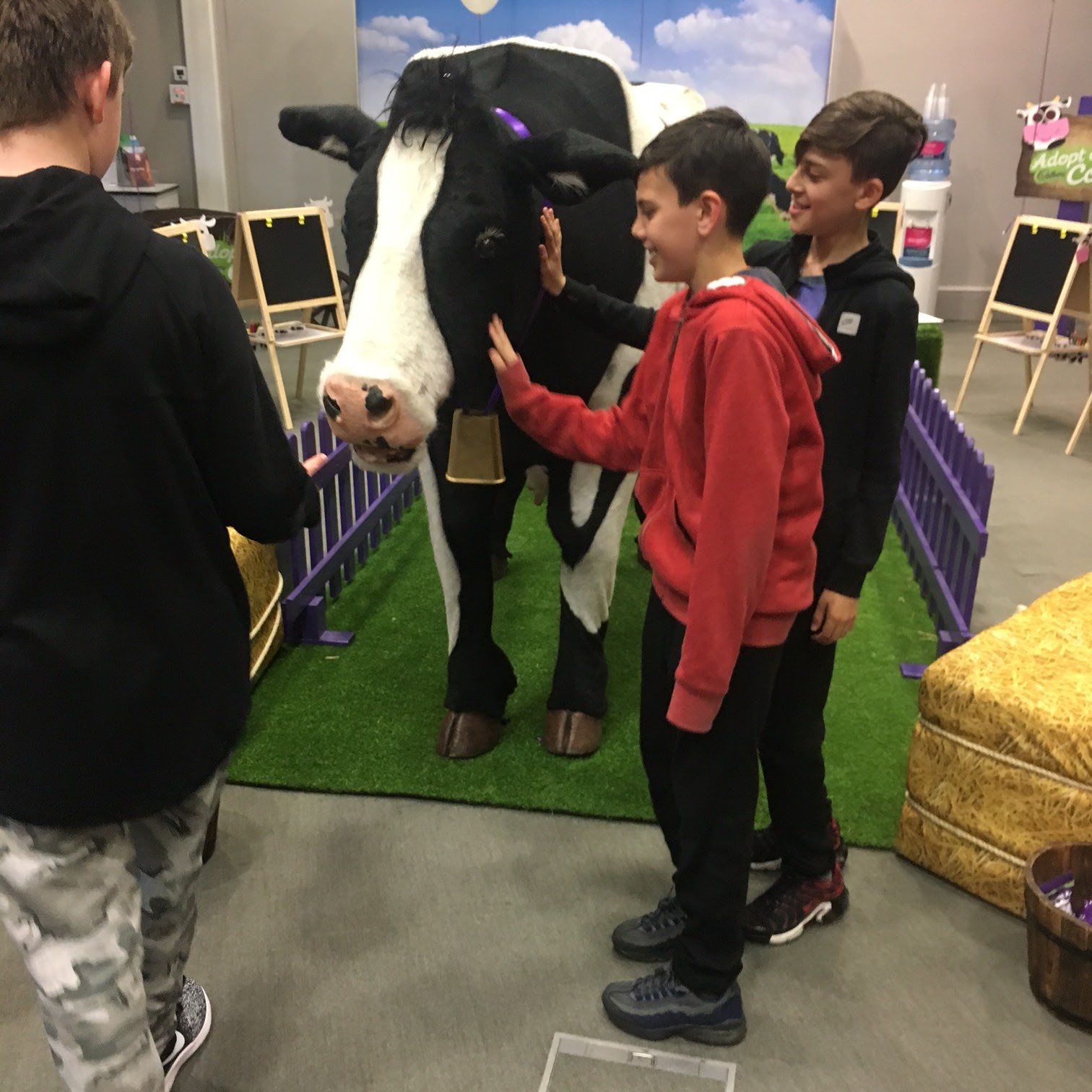 Meeting Buttons The Animatronic Cadbury Cow - Mummy Be Beautiful