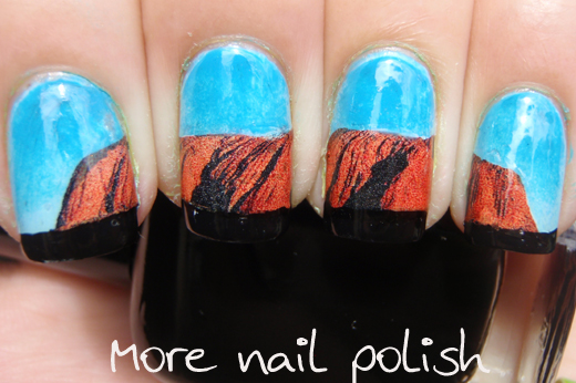 Get your Aussie on! - Uluru ~ More Nail Polish