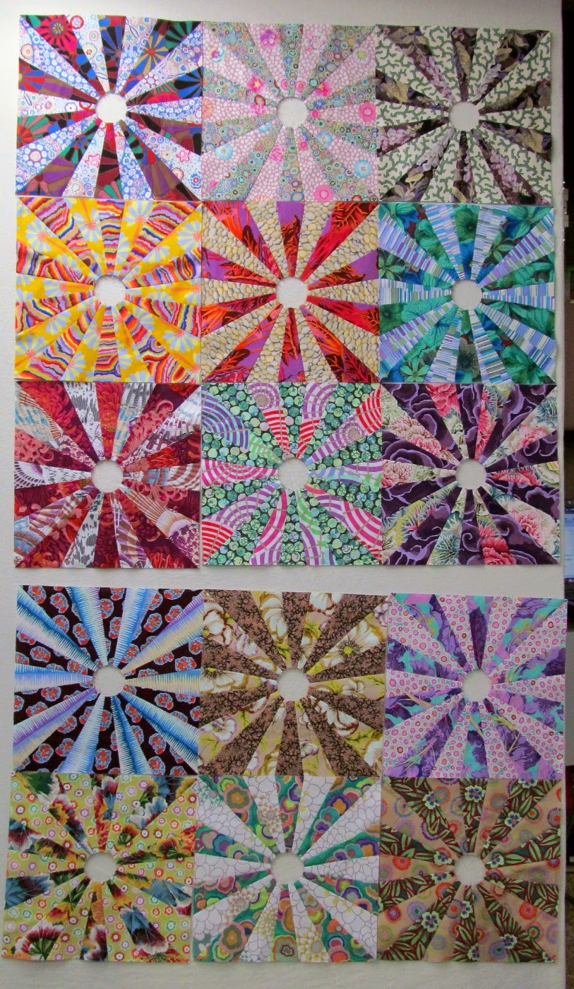 Exuberant Color : Spinning blocks and numbering system.........