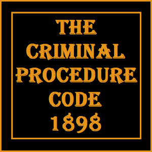 Solved MCQs on Code Of Criminal Procedure 1898.