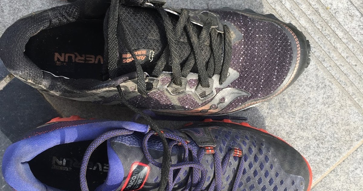 un pied devant l'autre ...: test Saucony Peregrine M V8 vs Saucony ...