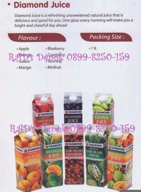 RAD Supplier Food and Beverage: Jungle Jus & Diamond Juice, Fresh Juice