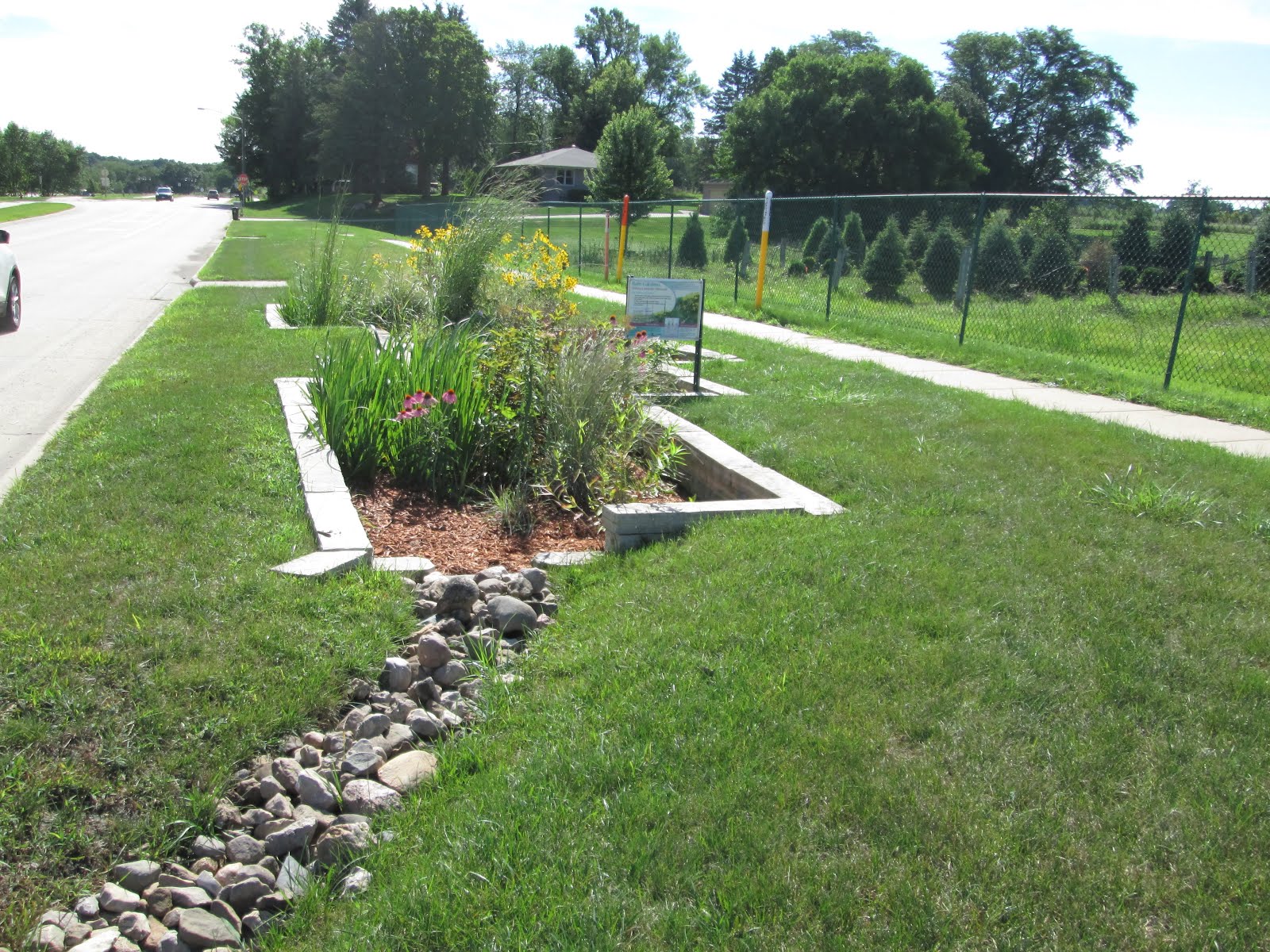 Prairie Hill Cohousing: An Example of a Bio-Retention Cell in Nearby ...