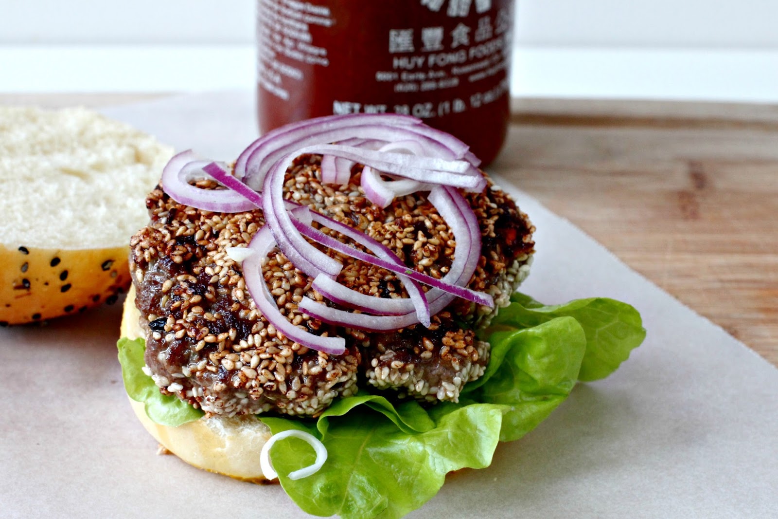 Milk and Honey: Sesame Beef Burgers