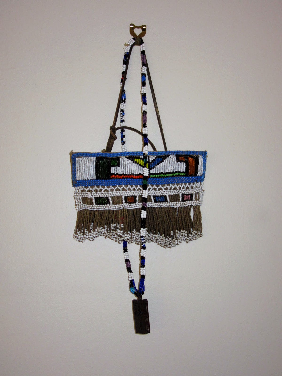 The Great Wildebeest Migration: Antique Ndebele beadwork