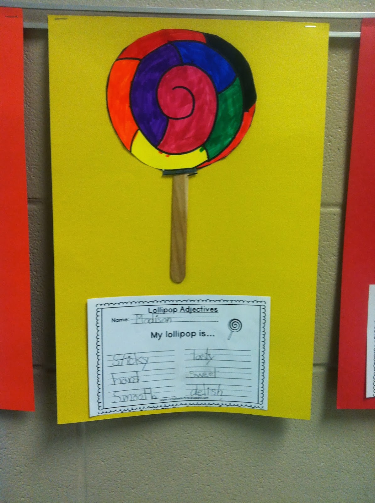 Mrs. Wheeler's First Grade Tidbits: Adjectives