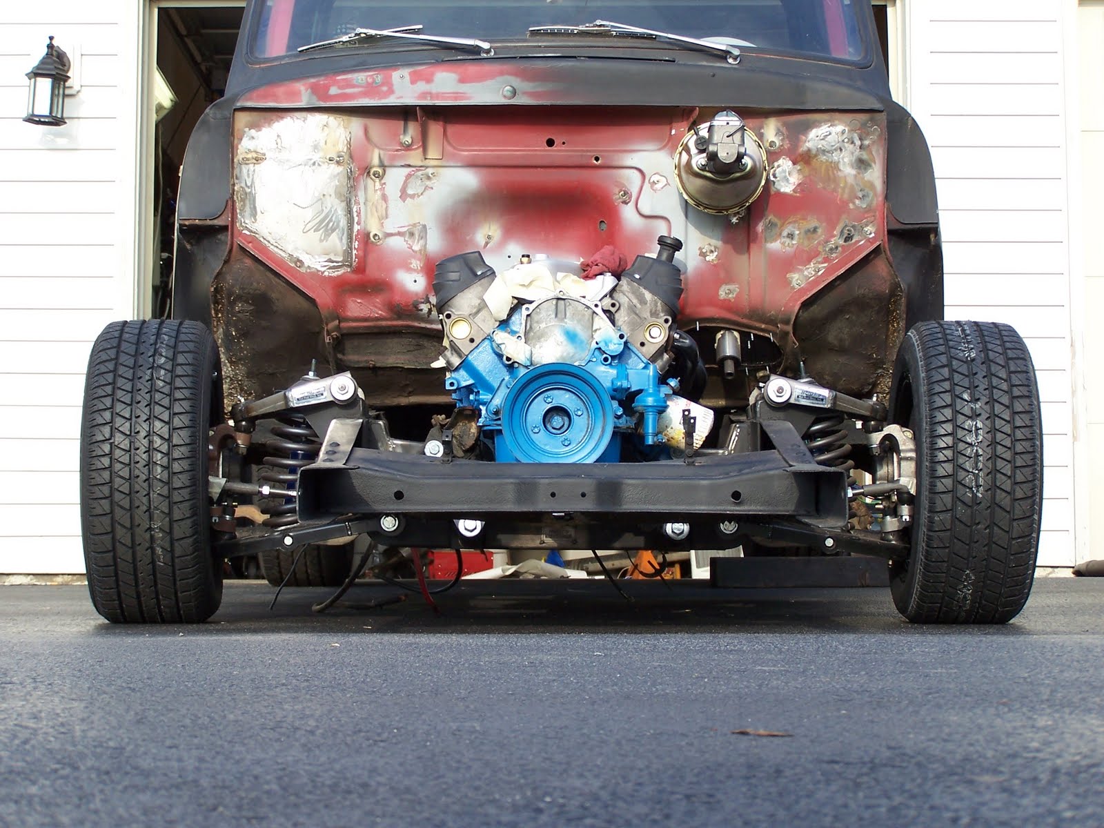 Kentucky F-100: IFS - Mustang II Front End