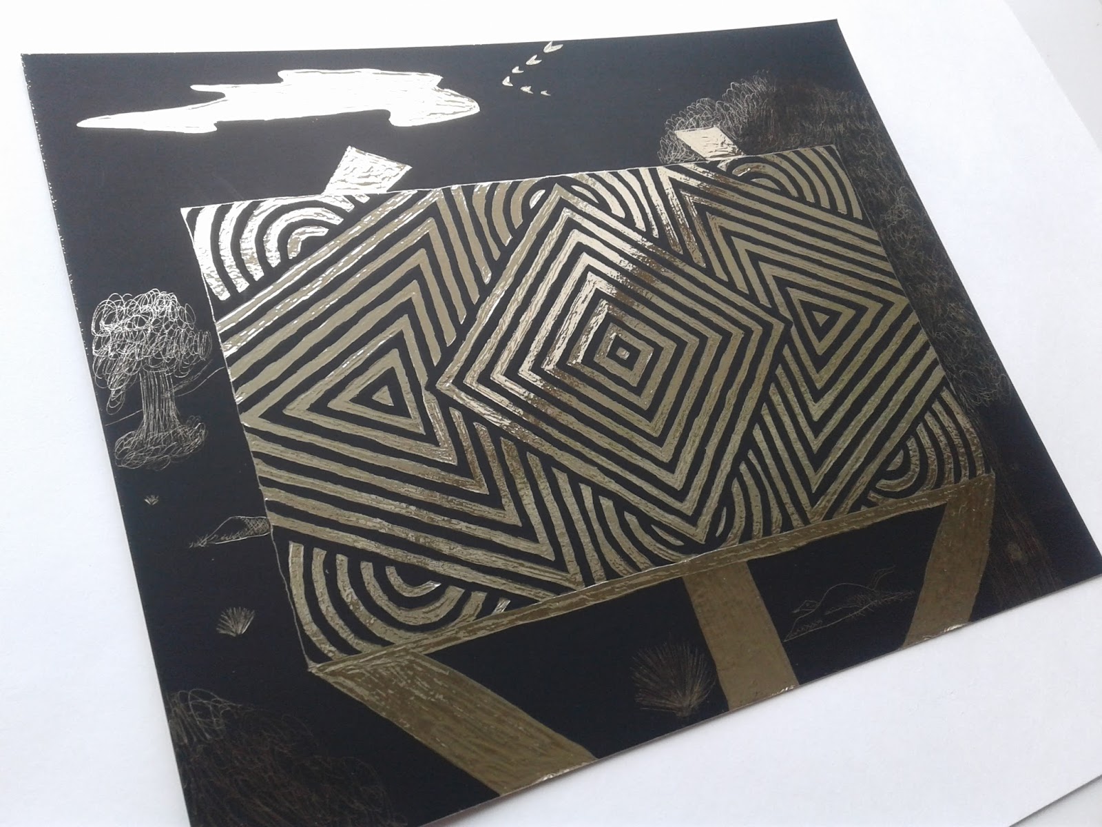 Easy Scratch Art Drawings