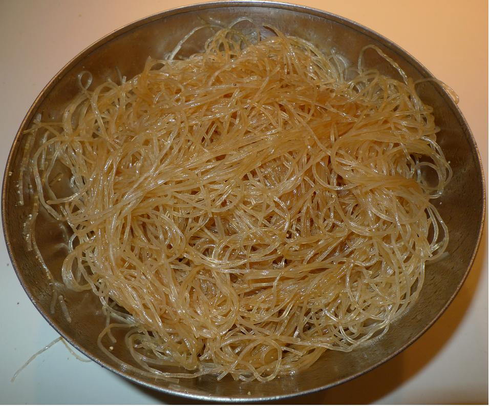 Amporn's Thai Kitchen: Baked shrimp with grass noodle