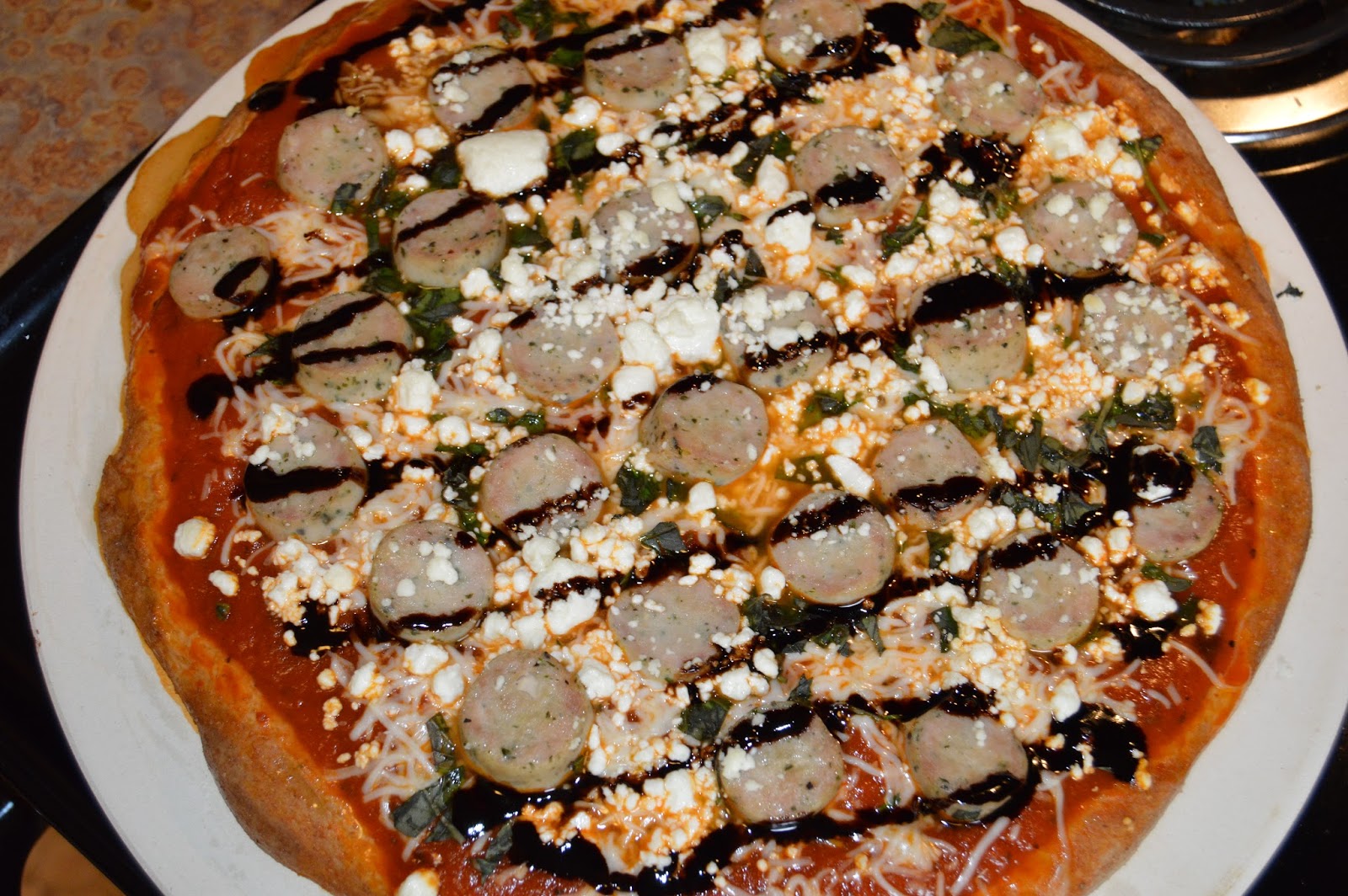 Balsamic Glazed Goat Cheese Pizza - Martinis | Bikinis