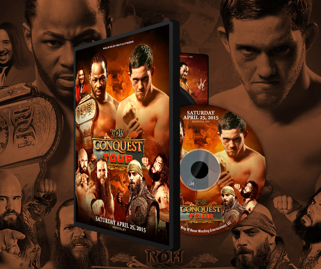 The Wrestling HUB: Reviews: ROH Conquest Tour: Hopkins Review
