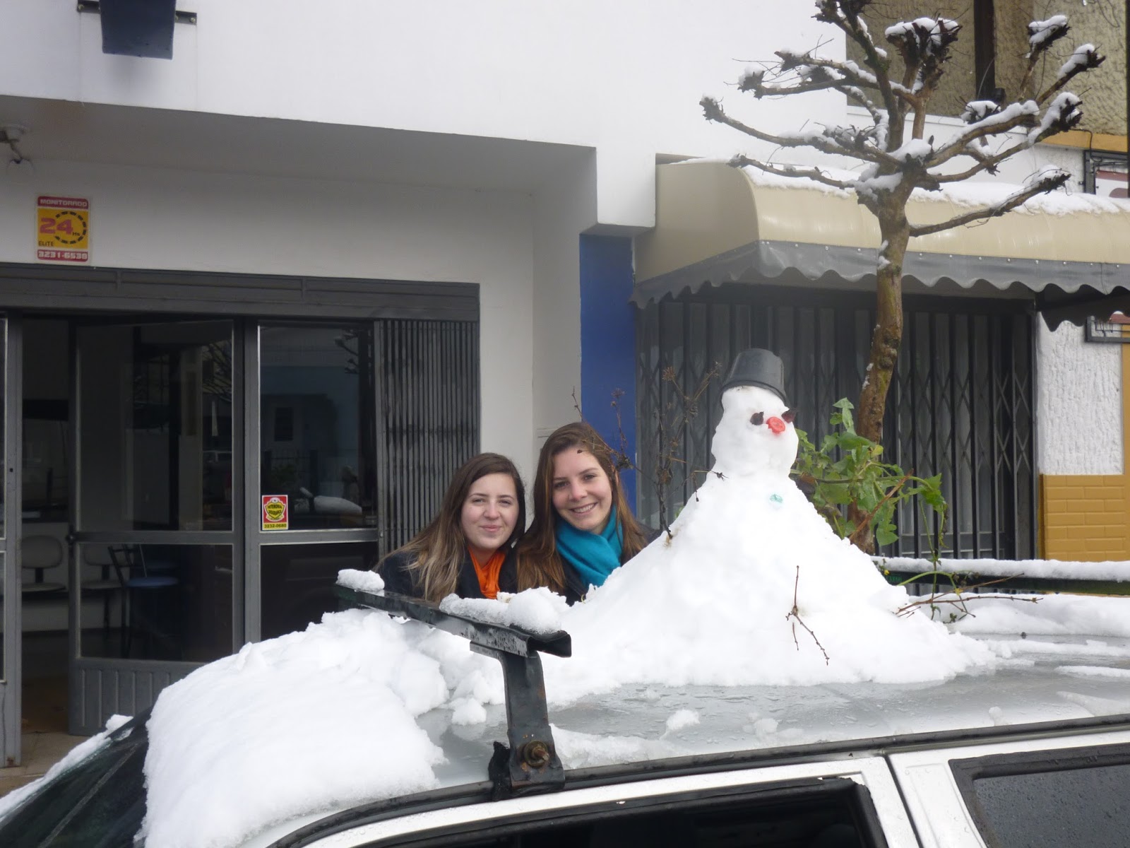 Jornal Negritude: Neve em Vacaria RS