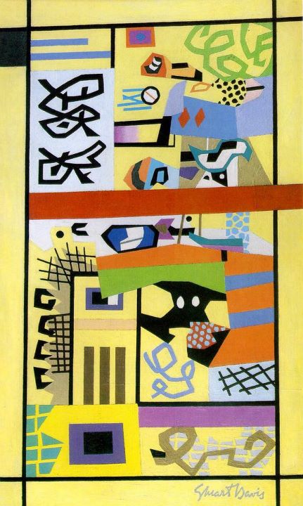 Stuart Davis 1894-1964 ~ Abstract painter | Tutt'Art@ | Pittura ...