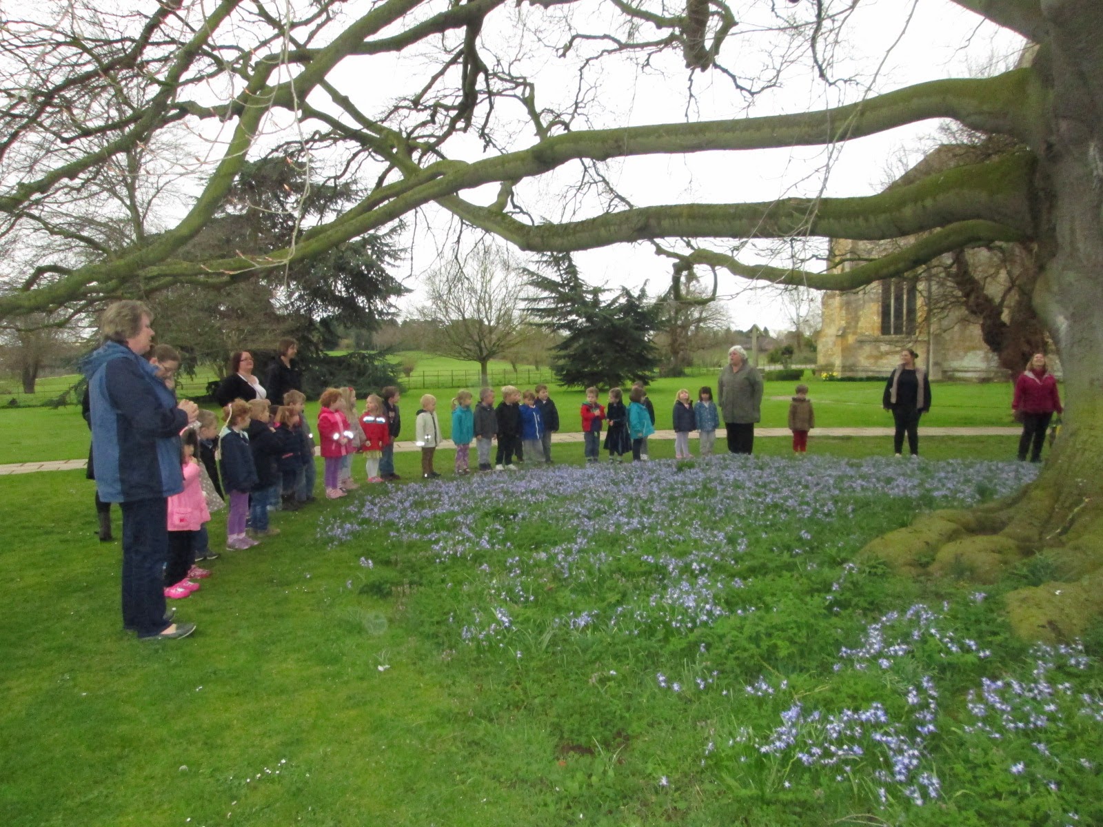 Mitton Manor Pre-School and After School Club: Visit to Tewkesbury Abbey