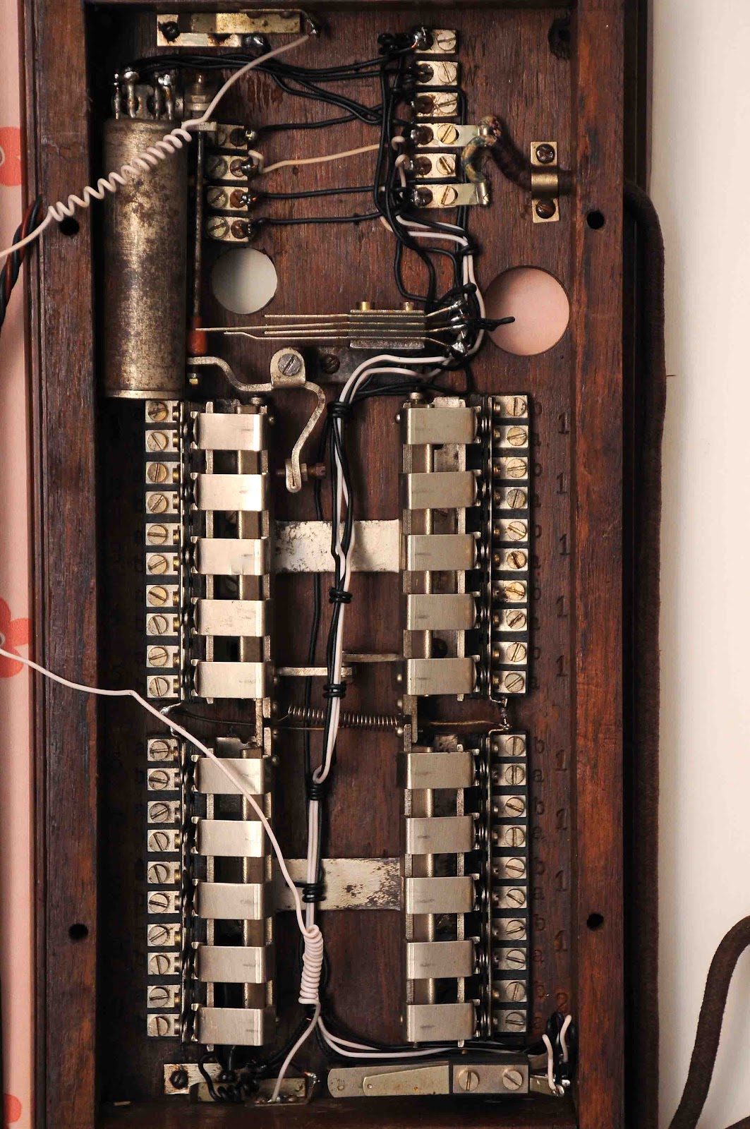 Old Vintage Gallery: Ericsson Wall Telephone Switchboard Intercom Circa ...