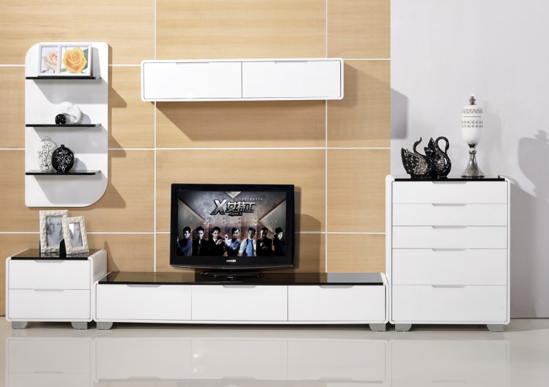 100 Model Rak TV Minimalis, Fungsional & Hemat Tempat - Rumahku Unik