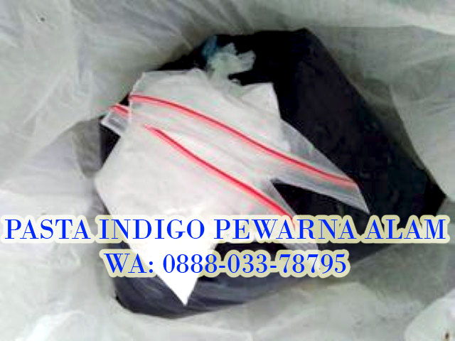 Jual Pasta Indigo Pewarna Alam