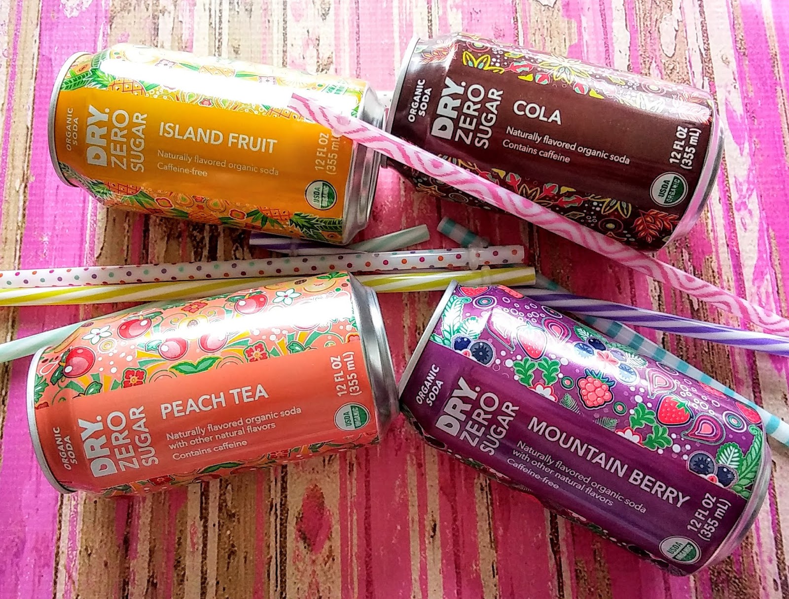 Bubbly and flavorful Zero Sugar Sodas