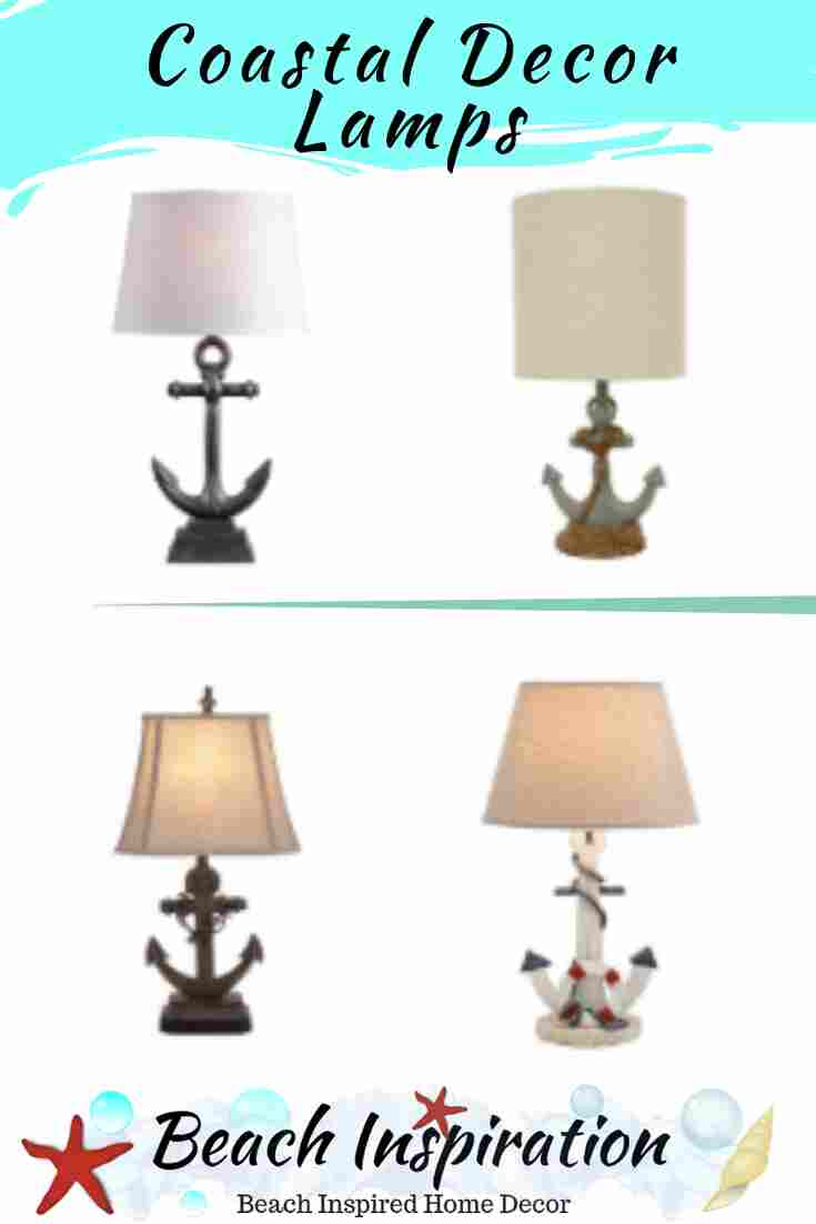 40+ Beautiful Coastal Table Lamps for Beach Houses