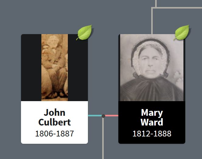 Culbert Family History: Third Cousins