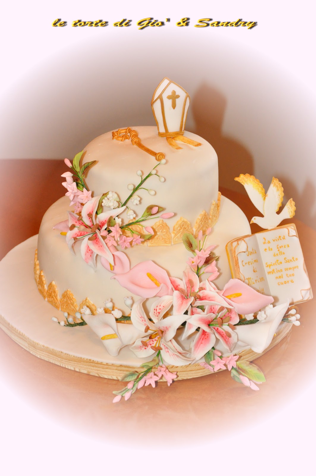 la dolce rosa di monte: Cresima