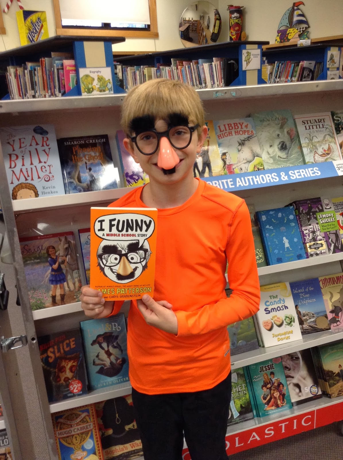 Loranger Middle School Library: Book Fair Costumes