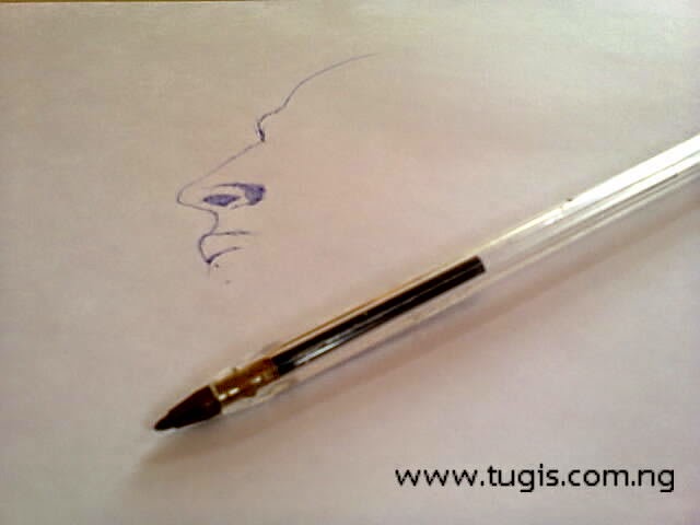 Biro Sketches by Artist Ife'ka Terry