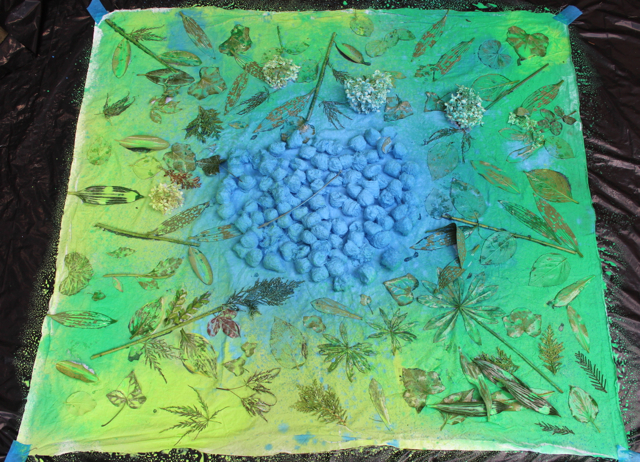 Make It Handmade: Kid Made Nature Batik Quilt with Rachel Rabbit!