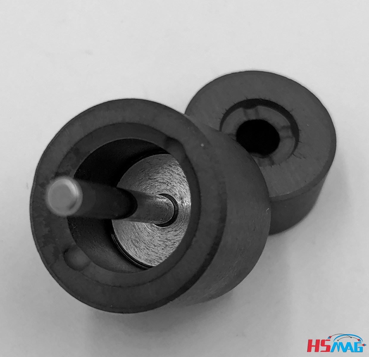 Pot Magnets: Customized Ferrite Ring Magnet Rotor Component