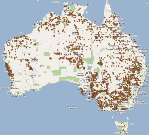 Maps, Maps, and More Maps: Dot Distribution map
